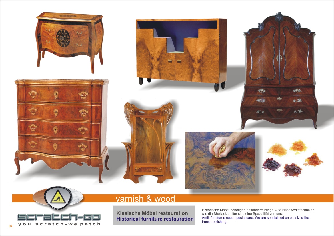 Scratch-Go | French-Polishing & Shellac Finishes